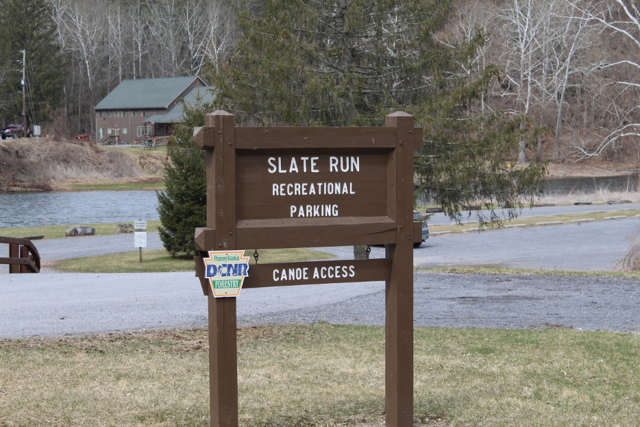 SR at Pine DCNR Access-SIGN-IMG_1849 | Slate Run Sportsmen